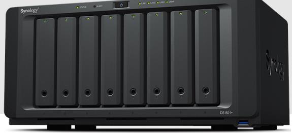 DS1821+ - 群晖Synology - 产品展示 - Broadcom Microchip Marvell RAID